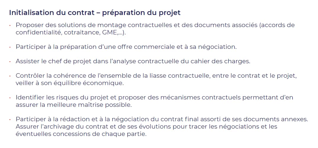 Rôle et missions du Contract Manager